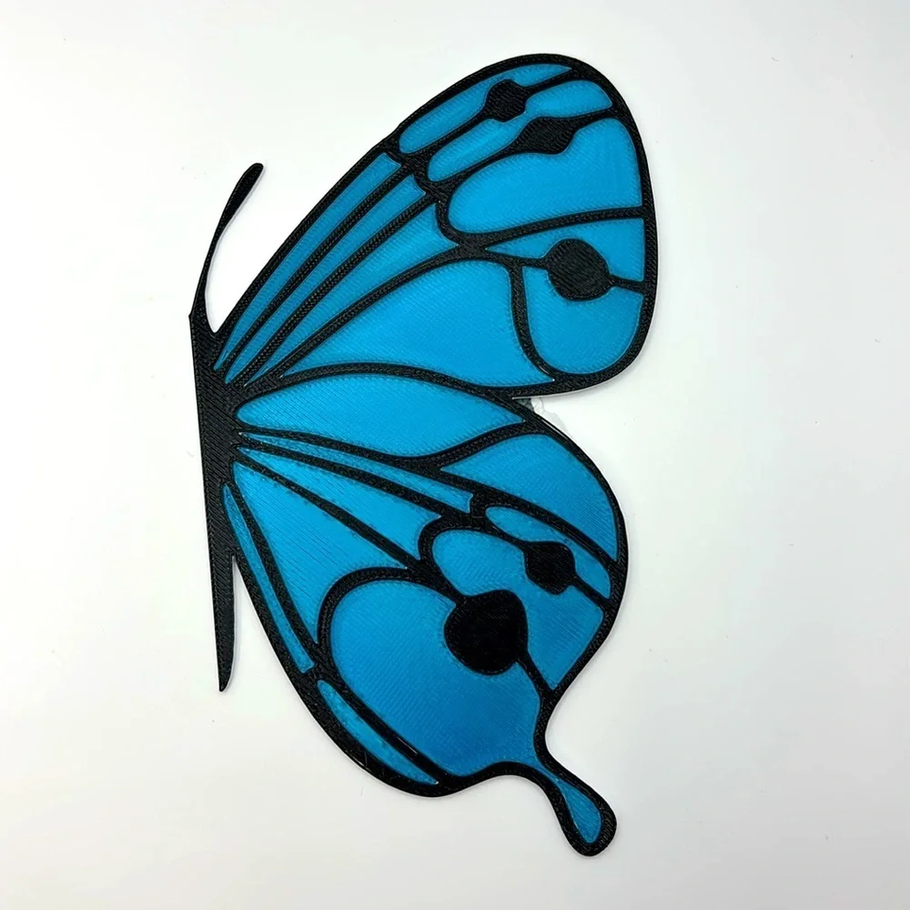 Handmade | Accents | Blue Butterfly 3d Printed Bookmark | Poshmark